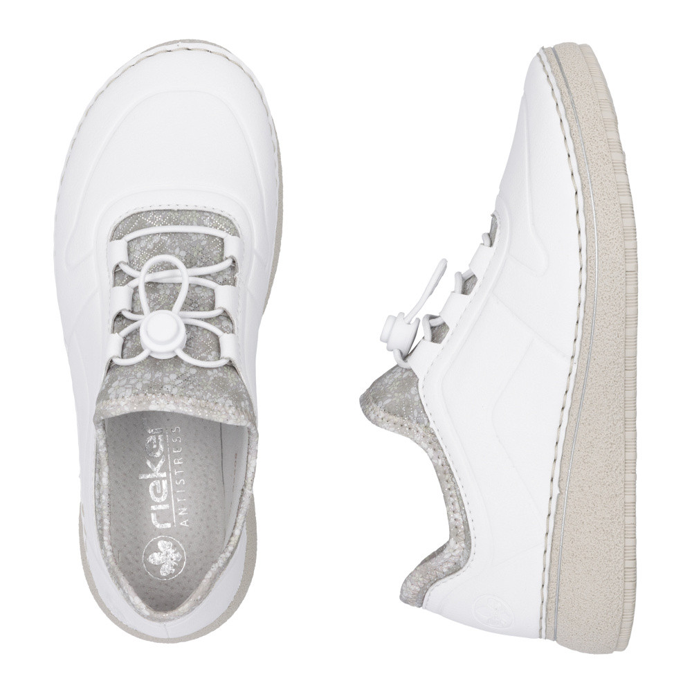 Dámské tenisky RIEKER 50960-80 bílá S5 | Rieker-eshop.cz