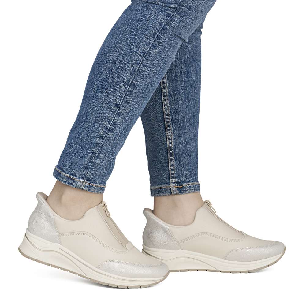 Dámské tenisky RIEKER N9553-60 béžová S6 | Rieker-eshop.cz