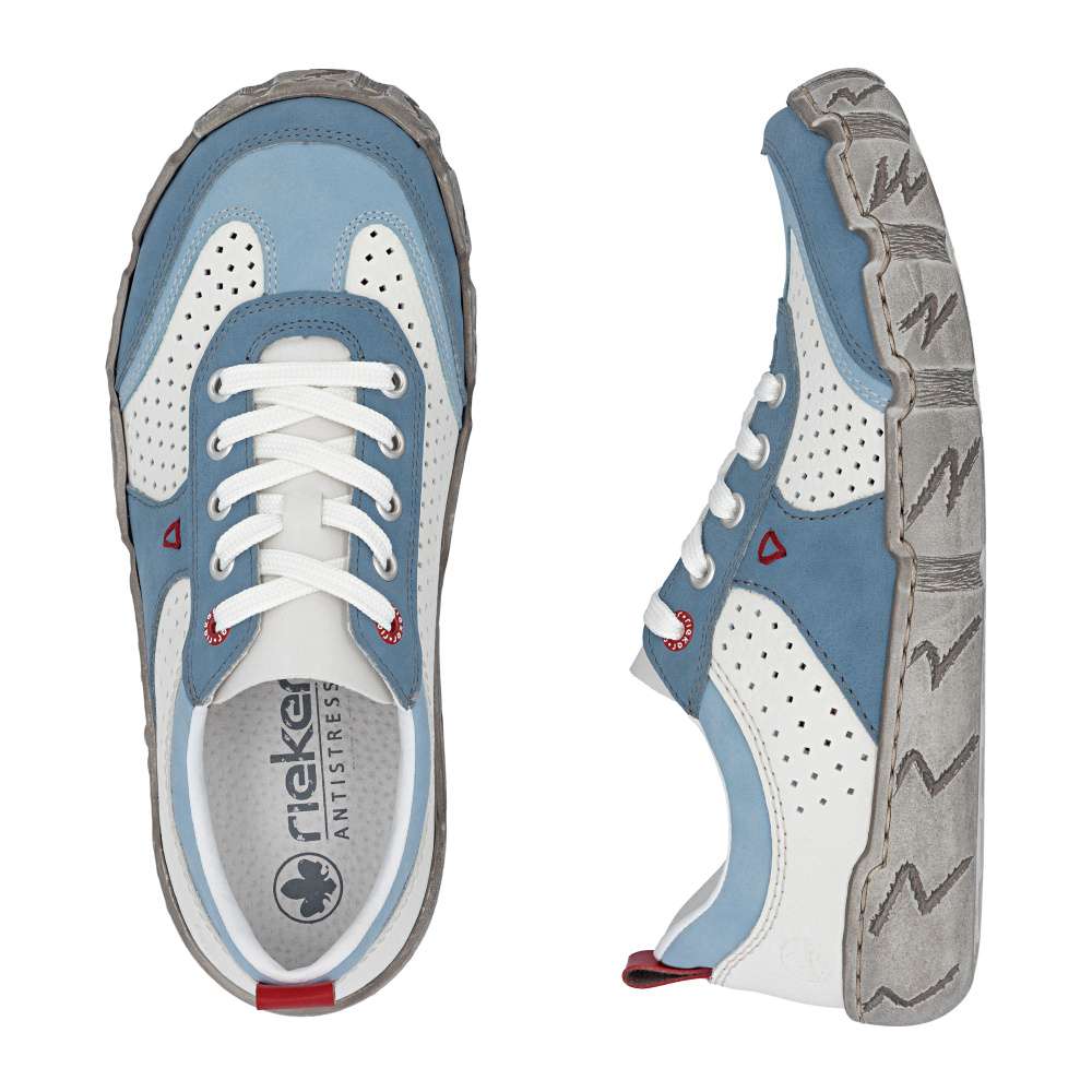 Dámské polobotky RIEKER L0307-80 bílá S6 | Rieker-eshop.cz