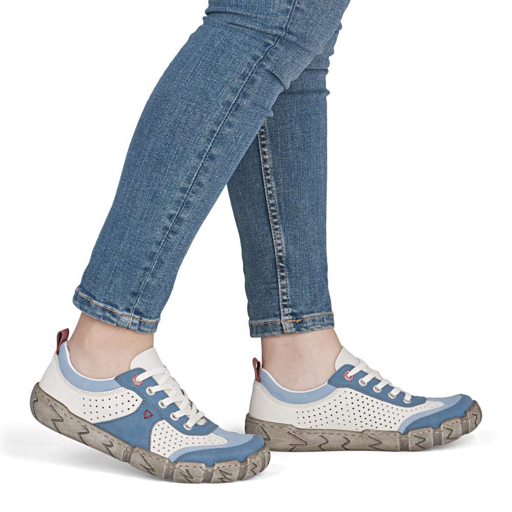 Dámské polobotky RIEKER L0307-80 bílá S6 | Rieker-eshop.cz